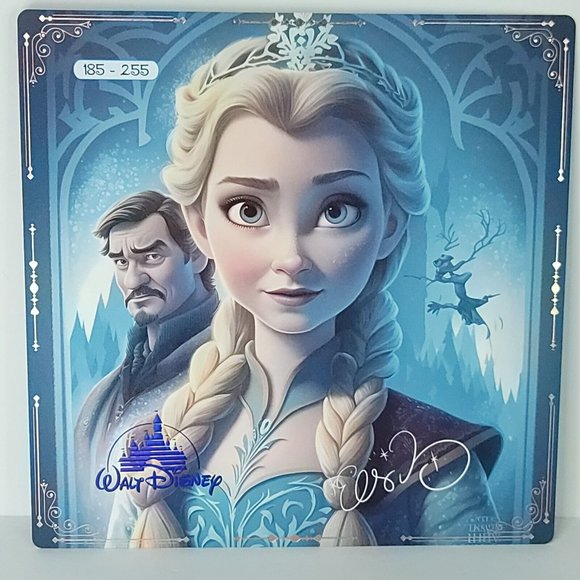 Disney | Toys | Frozen Elsa Disney 0th Limited Edition Art Card Print ...